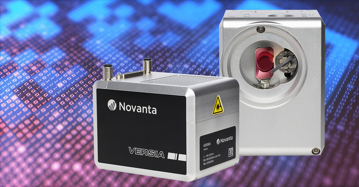 New! Versia 2-Axis Scan Head - Novanta Photonics New! Versia 2-Axis Scan Head - Novanta Photonics